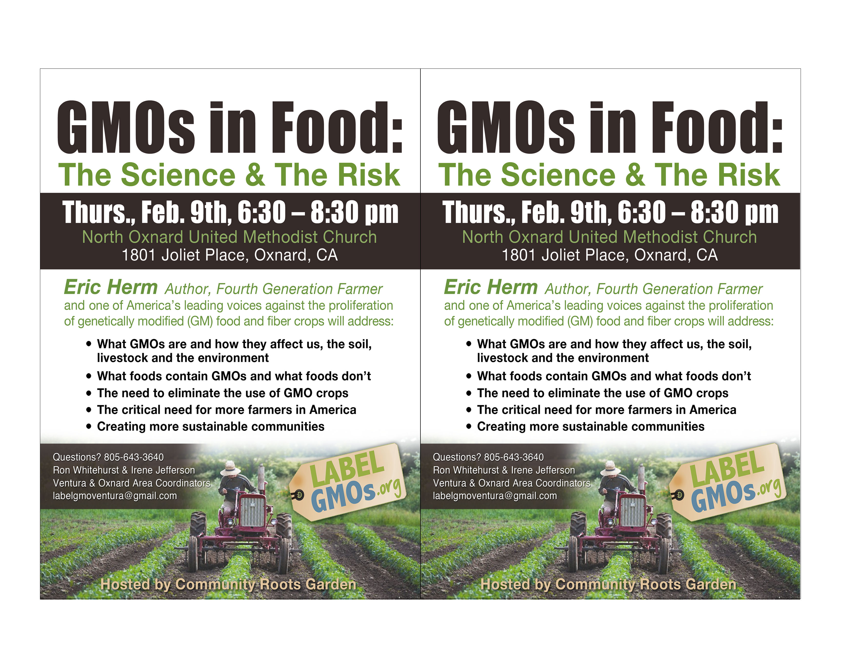 Genetically Modified Crops Poster